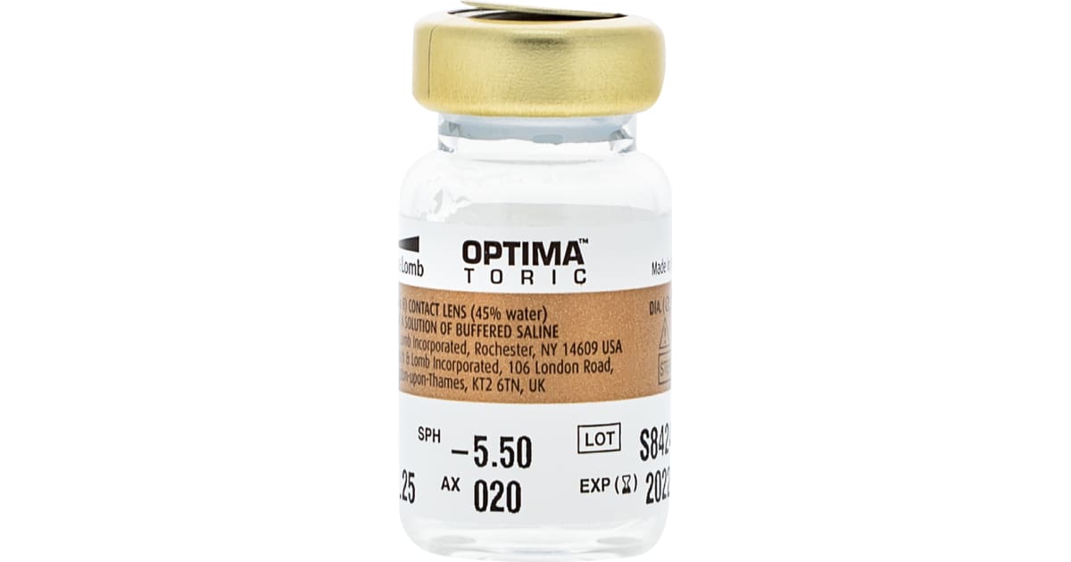 Optima Toric Contact Lenses | 1-800 CONTACTS