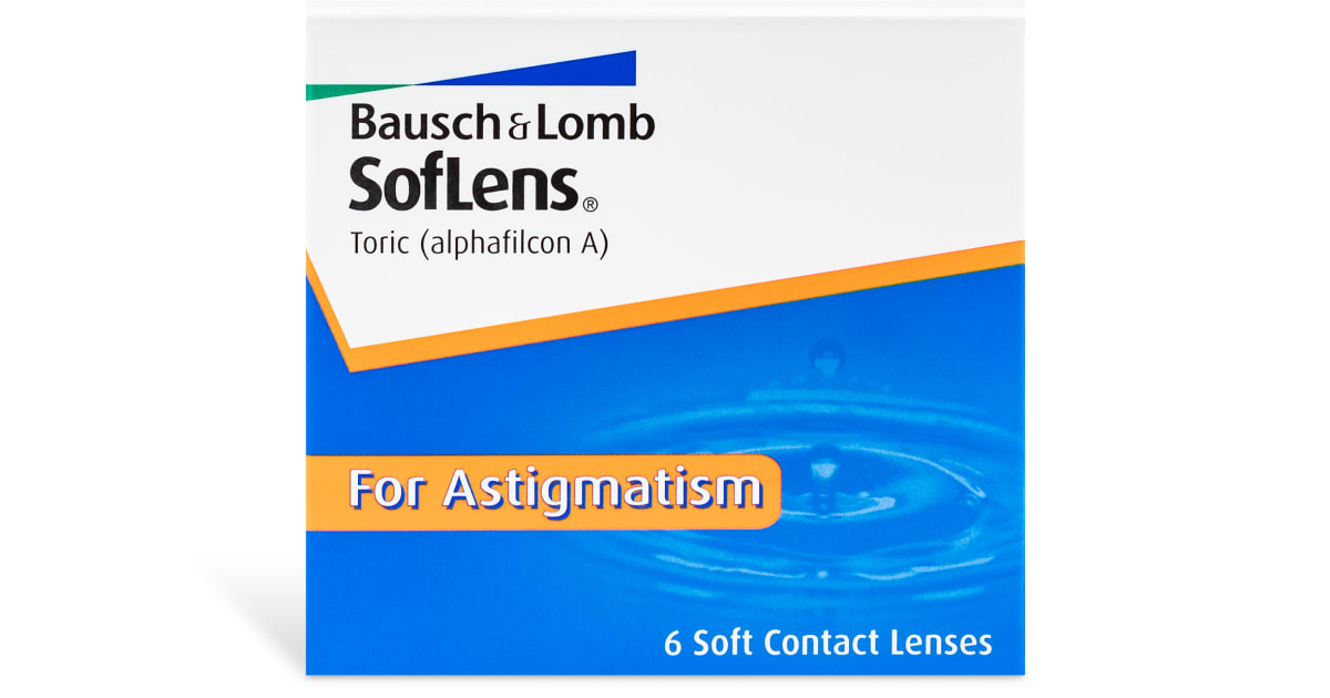 SofLens Toric for Astigmatism Contact Lenses | 1-800 Contacts