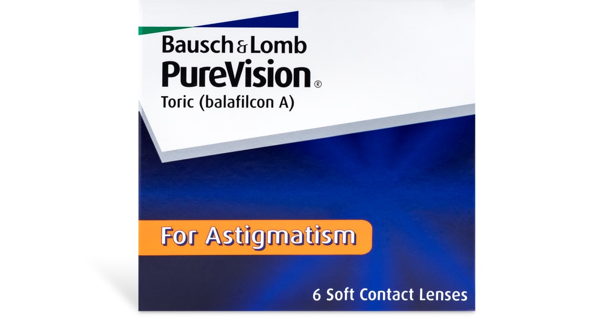 PureVision Toric for Astigmatism Contact Lenses | 1-800 CONTACTS