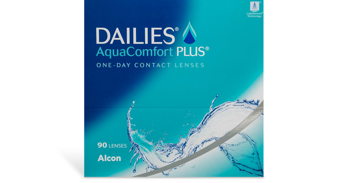 DAILIES AquaComfort Plus 90 Pack Contact Lenses