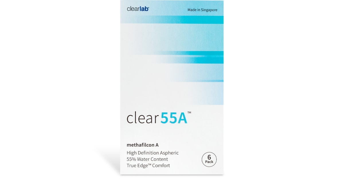 Clear 55A Contact Lenses | 1-800 Contacts