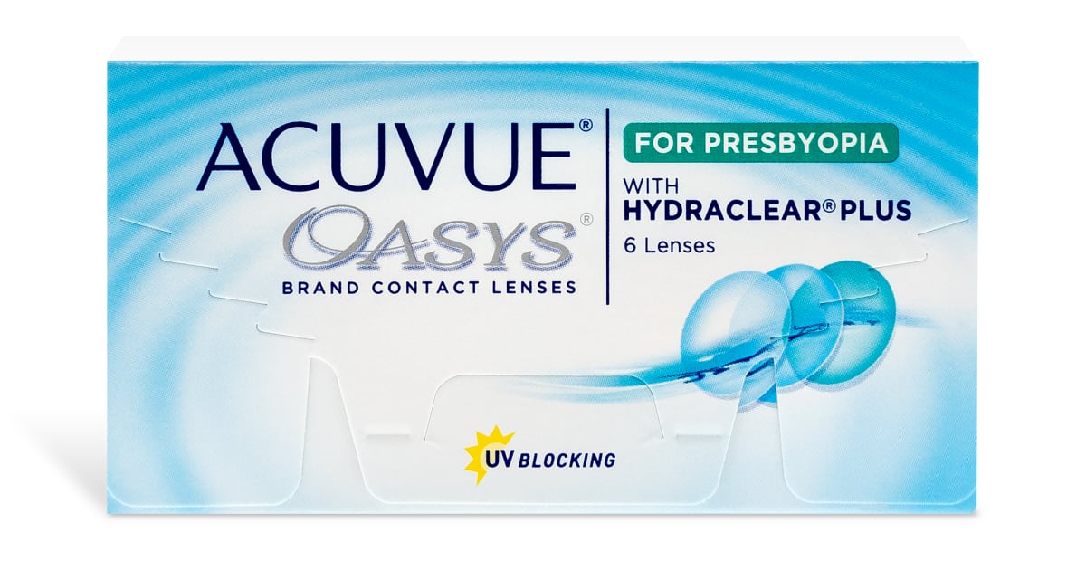 Acuvue Oasys for Presbyopia Contact Lenses | 1-800 CONTACTS