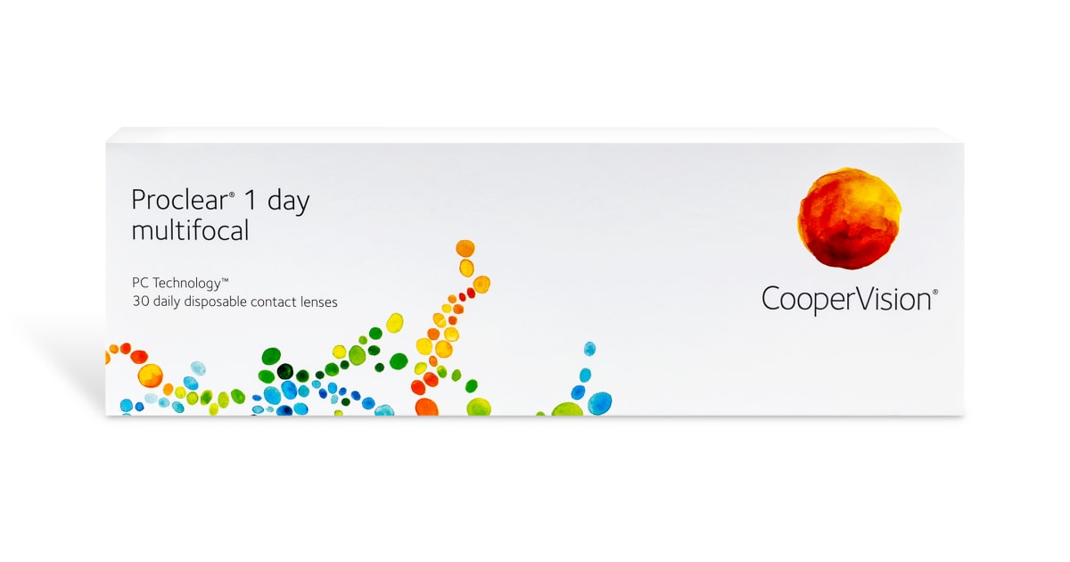 Proclear 1-Day Multifocal 30 Pack Contact Lenses | 1-800 CONTACTS