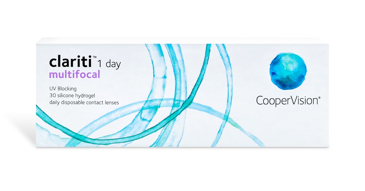 Clariti 1-Day Multifocal 30 Pack Contact Lenses | 1-800 Contacts
