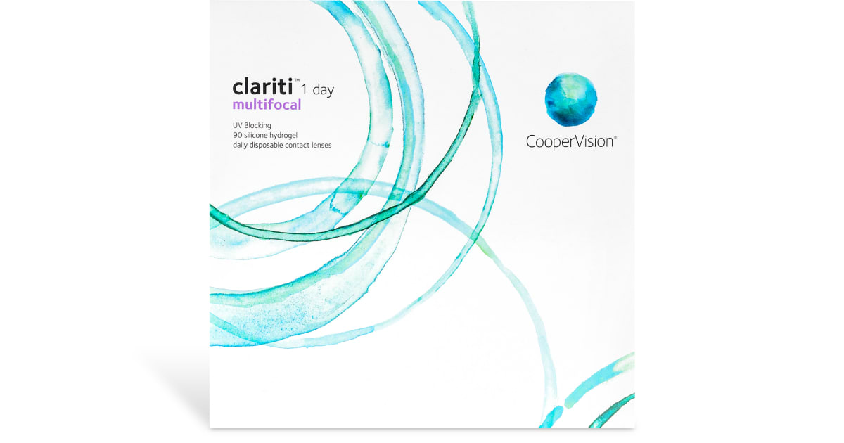 Clariti 1-Day Multifocal 90 Pack Contact Lenses | 1-800 Contacts