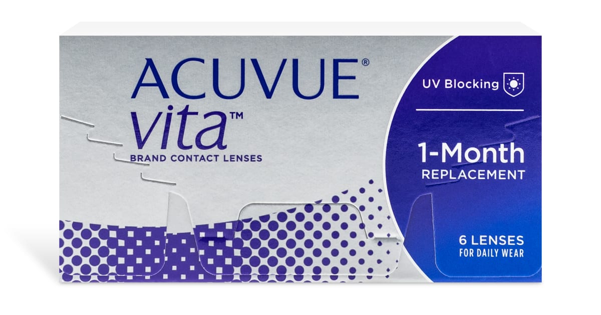 Acuvue Vita 6 Pack Contact Lenses | 1-800 Contacts