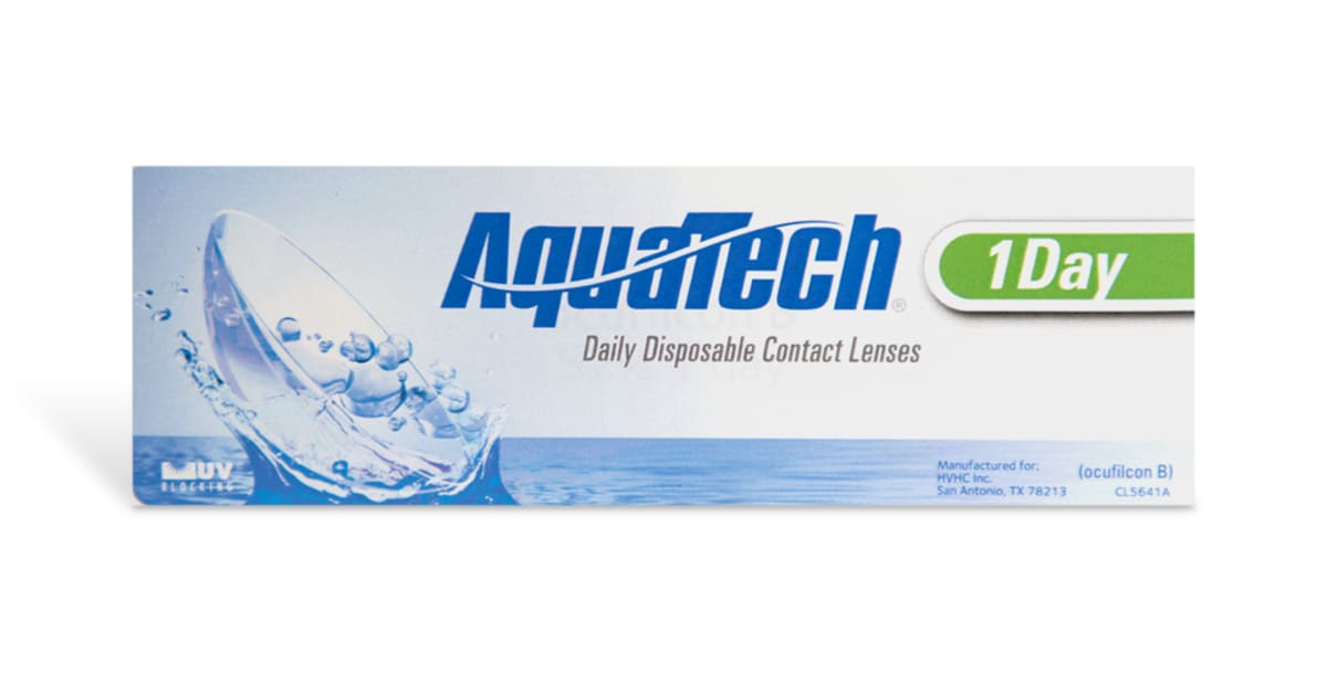 AquaTech 1-Day 30pk Contact Lenses | 1-800 CONTACTS