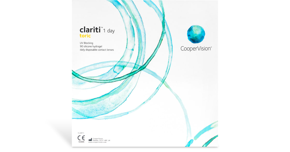 Ethos AquaTech 1-Day Astigmatism Contact Lenses | 1-800 Contacts