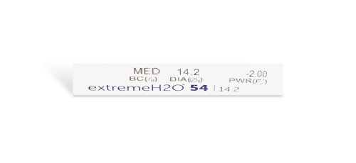Extreme H2O 54% 14.2 Contact Lenses | 1-800 CONTACTS