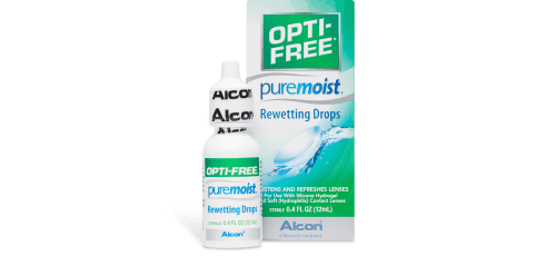 Opti-Free PureMoist Rewetting Drops | 1-800 Contacts