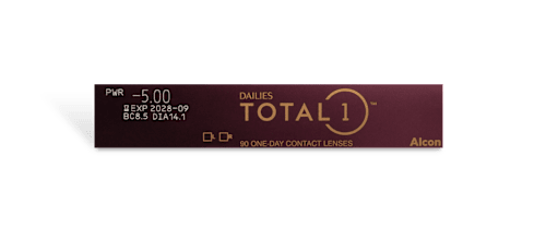DAILIES TOTAL 1 90 Pack Contact Lenses | 1-800 Contacts