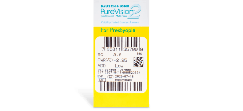 PureVision 2 Multifocal Contact Lenses | 1-800 Contacts