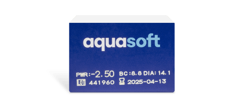 AquaSoft Daily 30 Pack Contact Lenses | 1-800 Contacts
