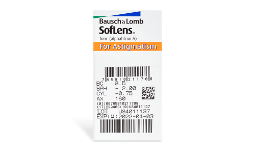 SofLens Toric for Astigmatism Contact Lenses | 1-800 CONTACTS