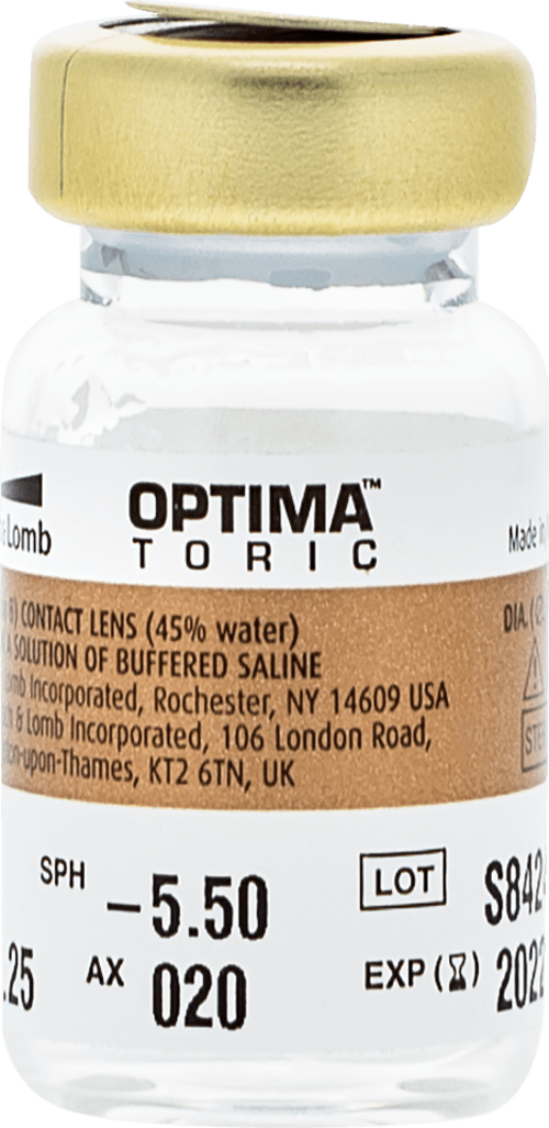 Optima Toric Contact Lenses | 1-800 CONTACTS
