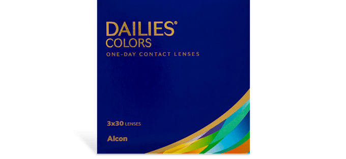 Dailies Colors 90 Pack Contact Lenses | 1-800 Contacts